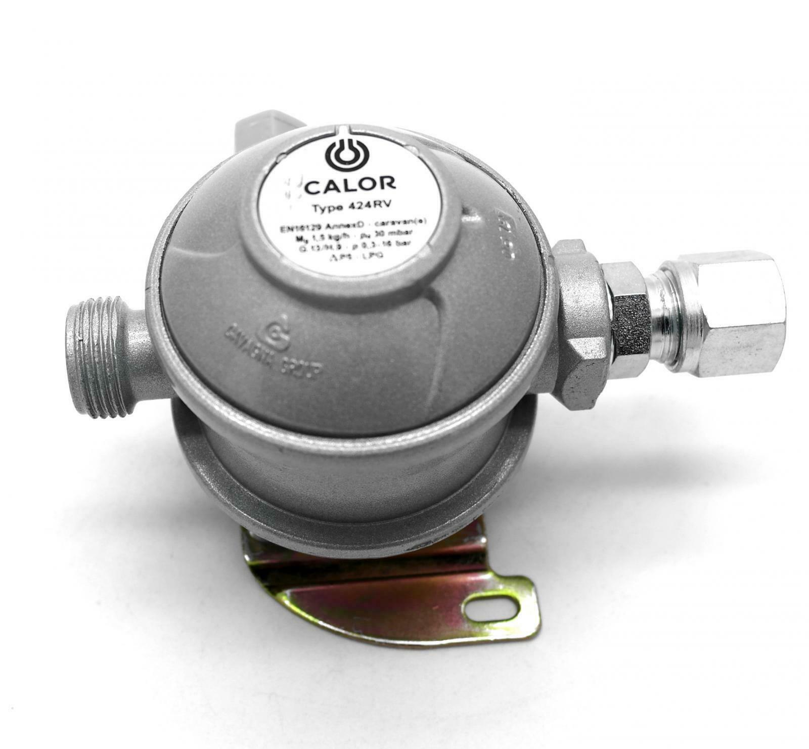 Calor Gas Brand 30mbar 10mm Straight Caravan Regulator And Motorhome ...