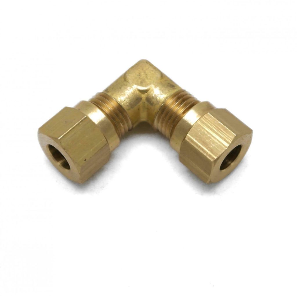 British Made 6mm Equal 90 Degree Brass Compression Bend – Huddersfield ...